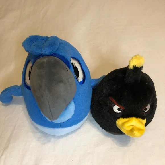 Angry Birds Rio Plush Blu